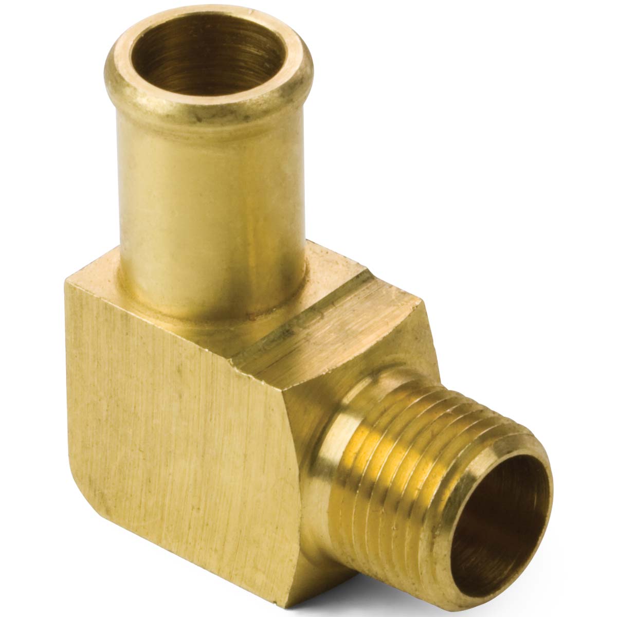 3/8" x 1/4" Male Pipe Rigid Fuel Hose 90° Elbow - Kimball Midwest
