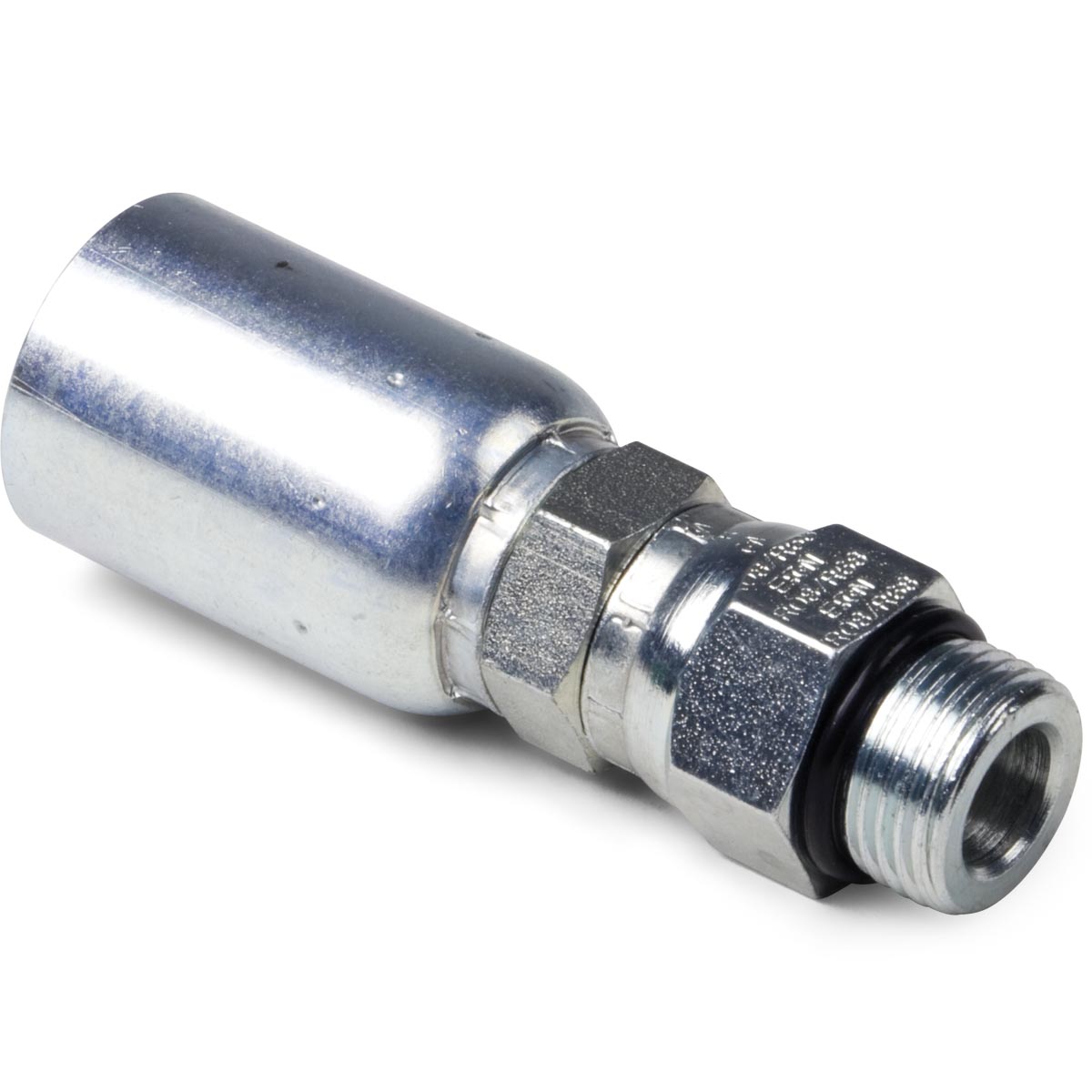 1/4" x 1/4" Male Straight Thread O-Ring Swivel Hose End - U Series ...