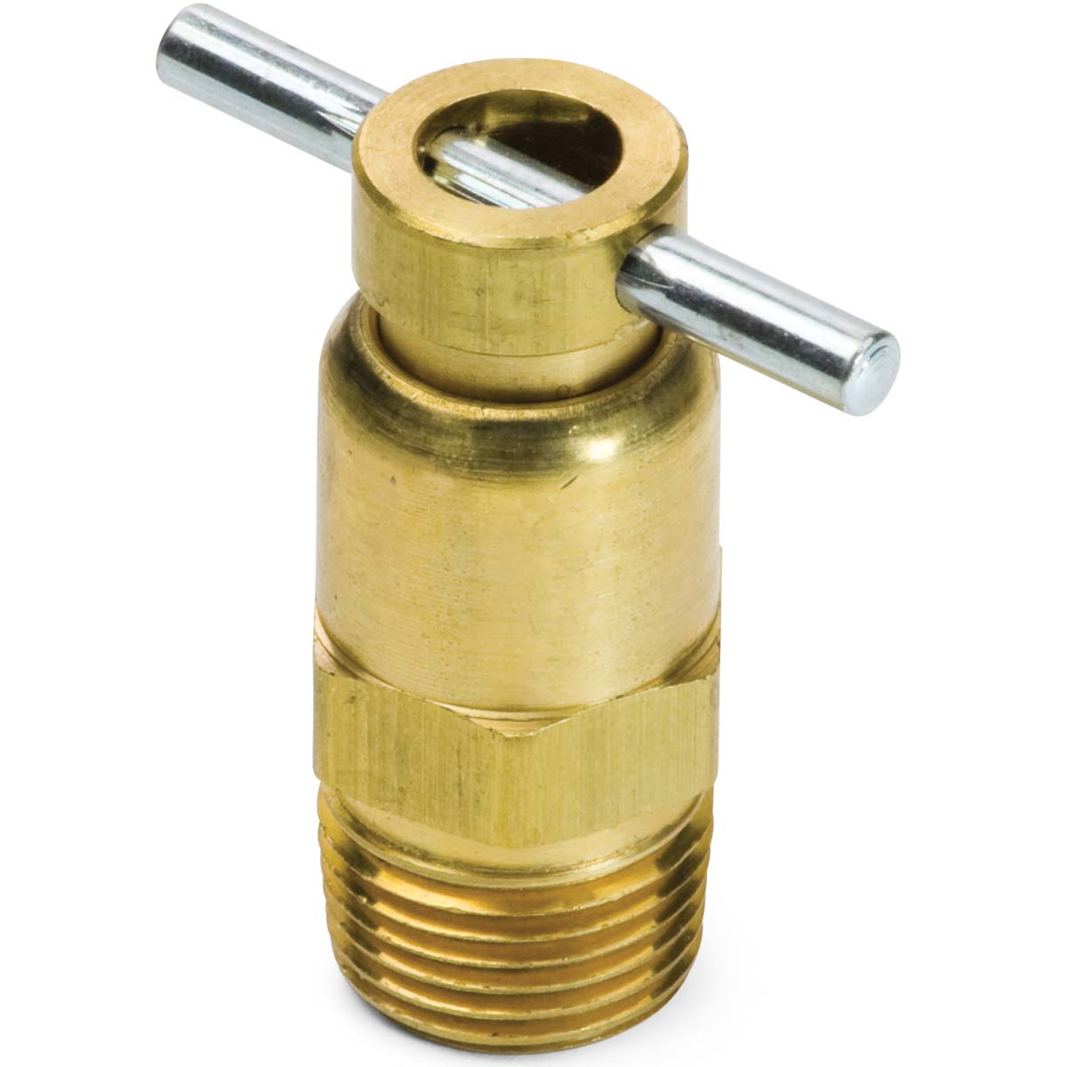 1/4" Male Pipe Internal Seat Drain Valve with Pin Handle - Kimball Midwest