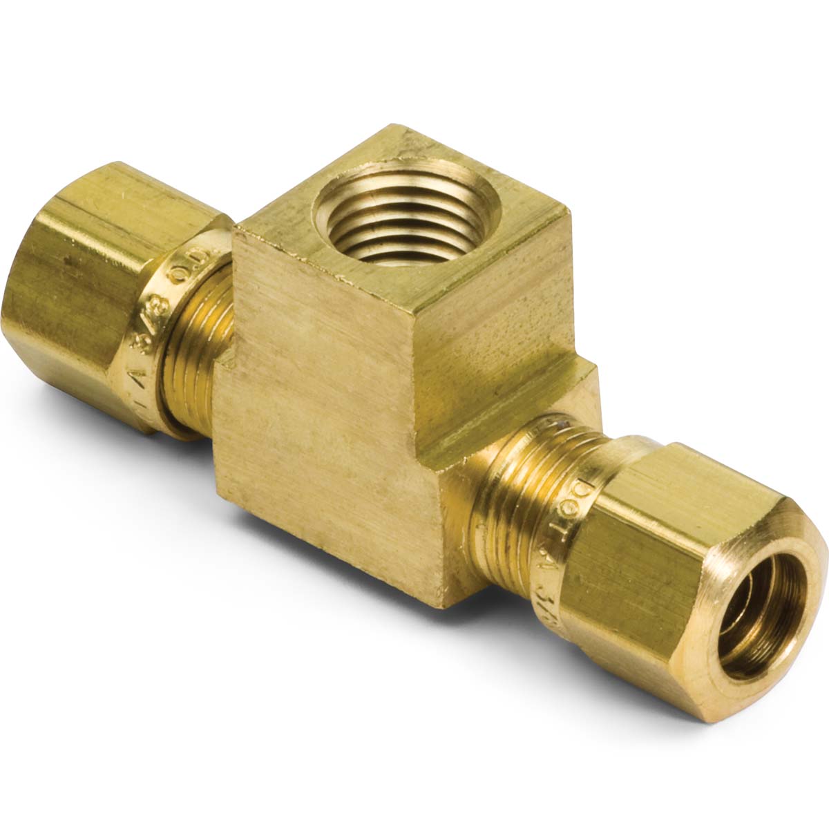 3/8" x 3/8" x 1/4" Female Branch Tee for Nylon Air Brakes - Kimball Midwest