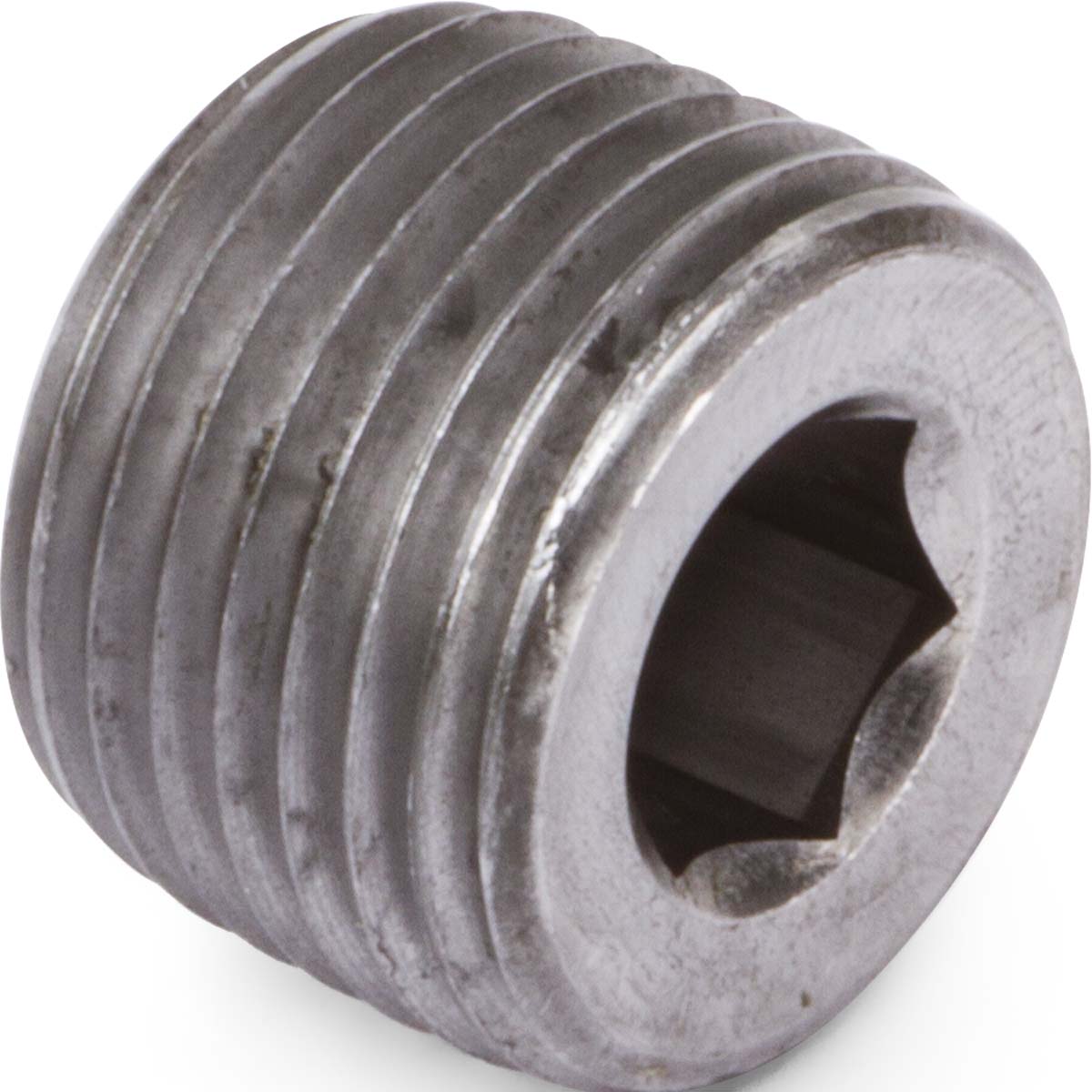 1/4 Galvanized Pipe Hex Steel Recessed Plug - Kimball Midwest