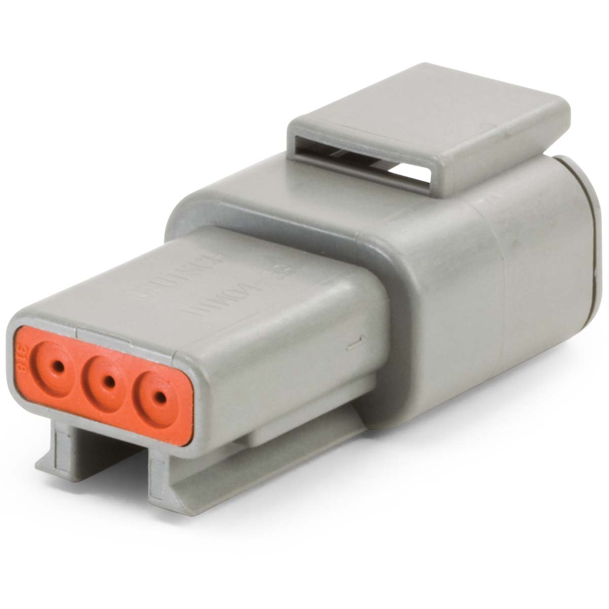 Deutsch DTM Series Housing - 3 Pin Receptacle - Kimball Midwest