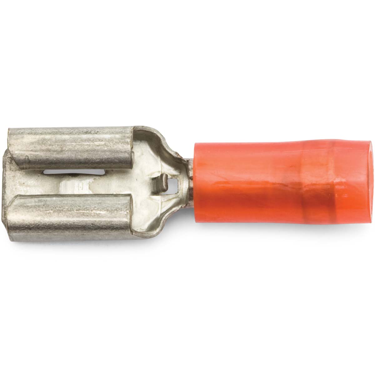 22 - 18 AWG Red Nylon Insulated Sta-Kon® 250 Series Female Quick Slide ...
