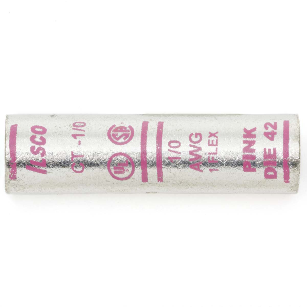 1/0 AWG Pink Industrial Splice Connector - Kimball Midwest