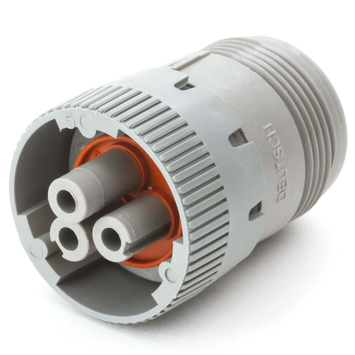 Deutsch HD10 Series Threaded Connector - 3 Socket Plug - Kimball Midwest