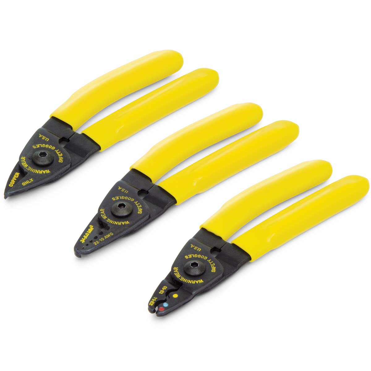 3 Piece Compact Electrical Tool - Compact Cutter, Stripper & Crimper ...