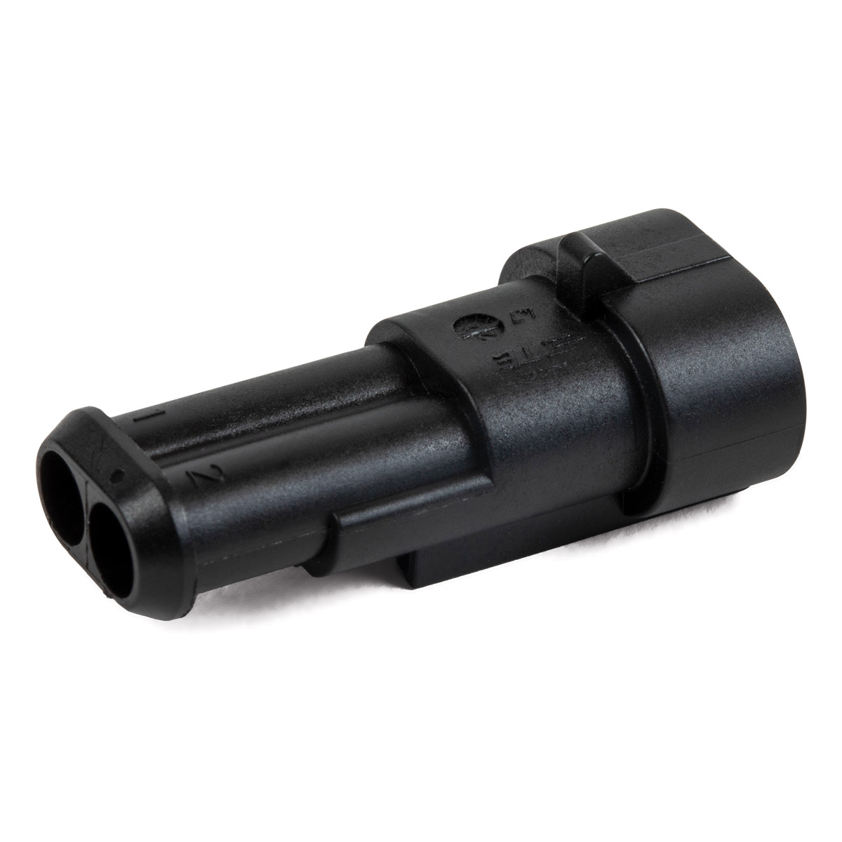 Male 2 Wire AMP SUPERSEAL 1.5 Connector Housing - Kimball Midwest
