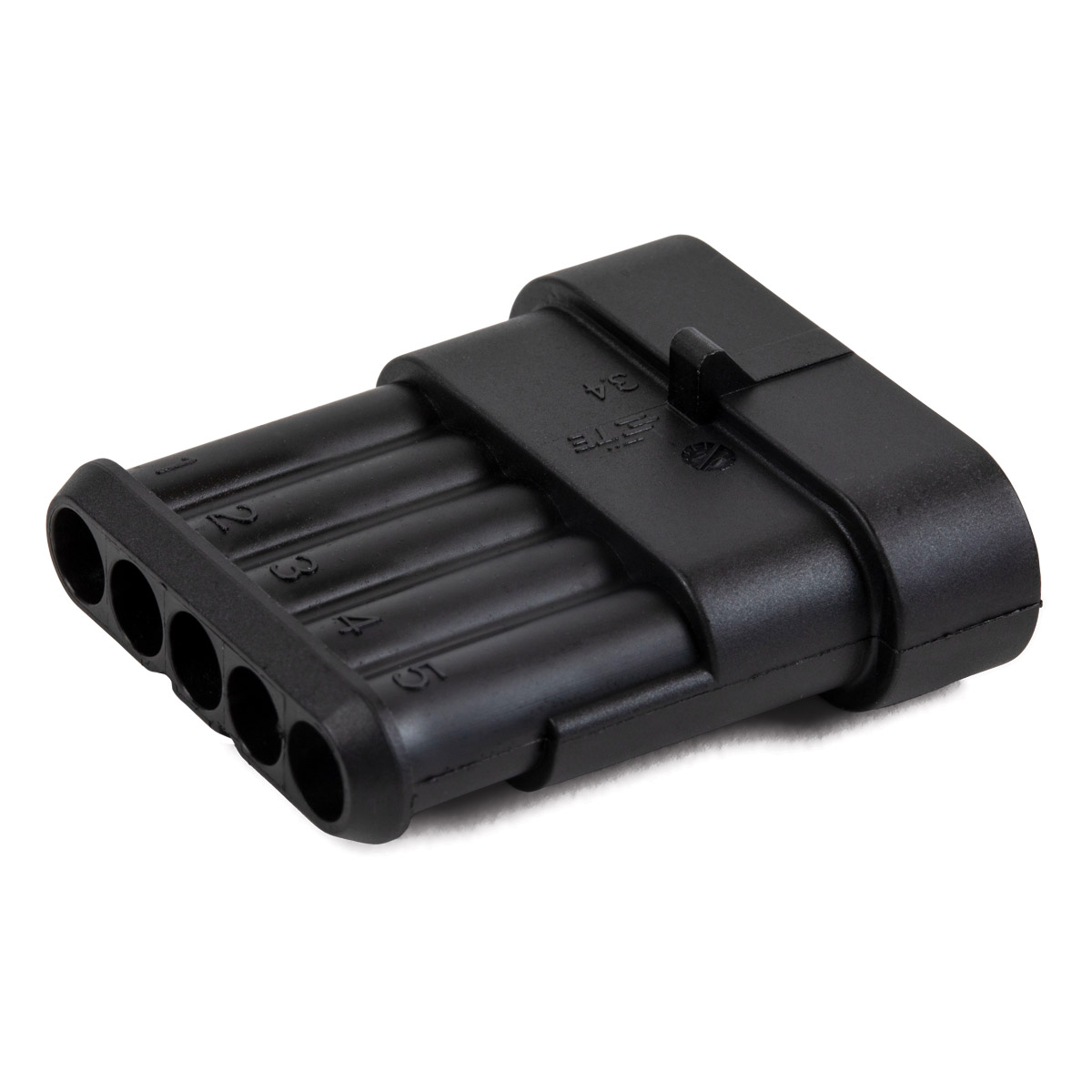 Male 5 Wire AMP SUPERSEAL 1.5 Connector Housing - Kimball Midwest