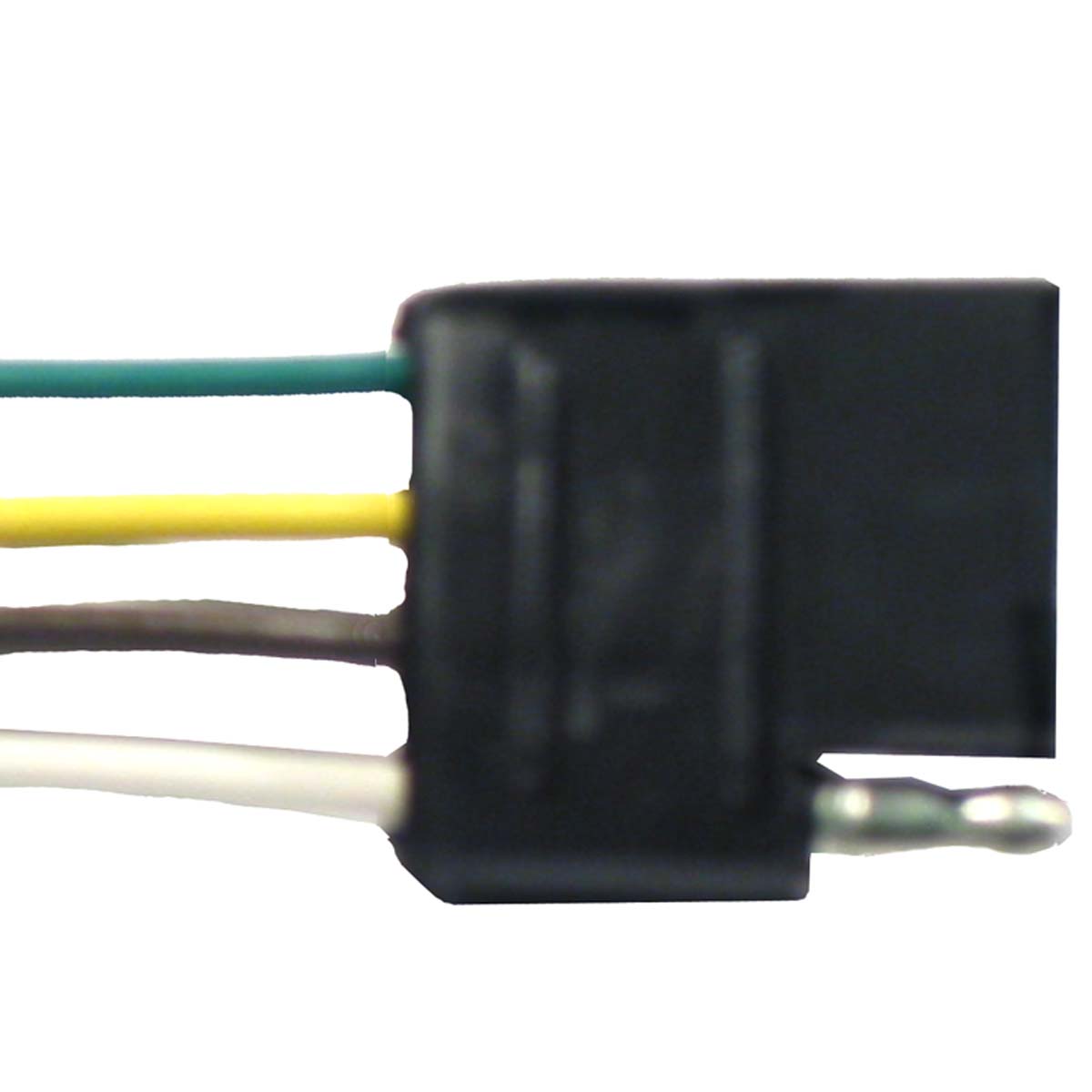 4 Wire 16 AWG Female Molded Flat Connector - 12" Lead - Kimball Midwest