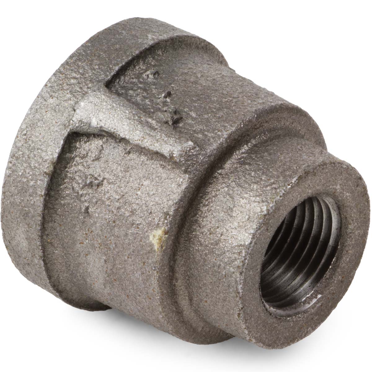 3/8" Merchant Steel Class 150 Black Pipe Coupling - Kimball Midwest