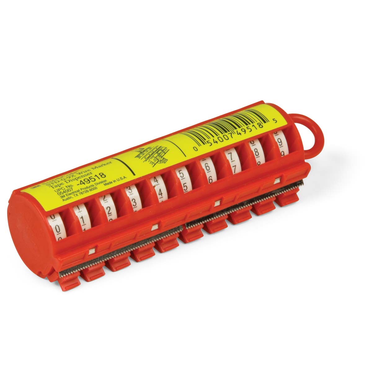 #0 - #9 ScotchCode™ Wire Marker Tape System - Kimball Midwest