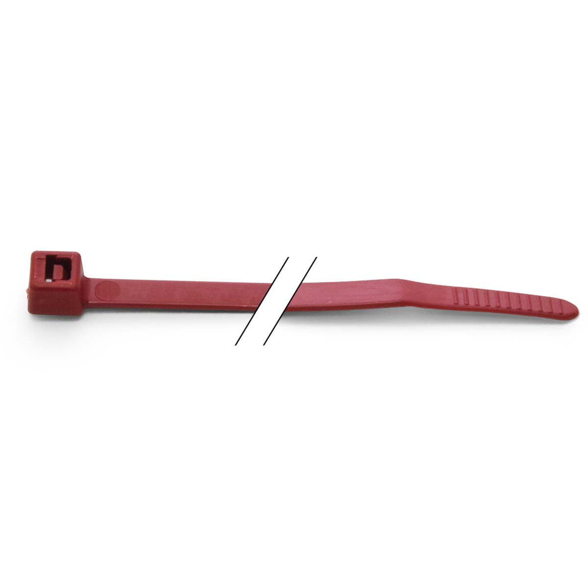8" Red Nylon Cable Tie - Kimball Midwest