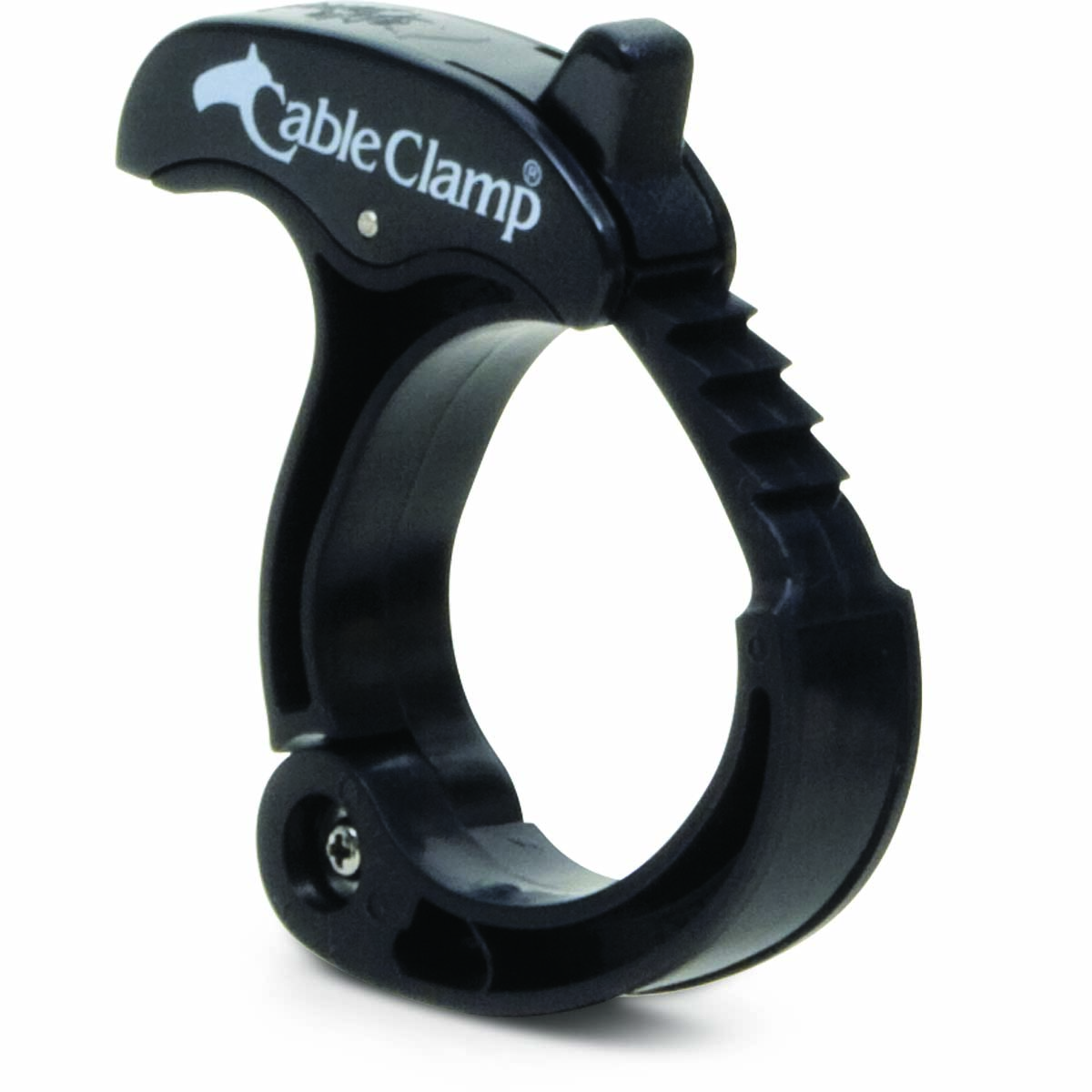 Black Ratcheting Releasable Cable Clamp - Medium - Kimball Midwest