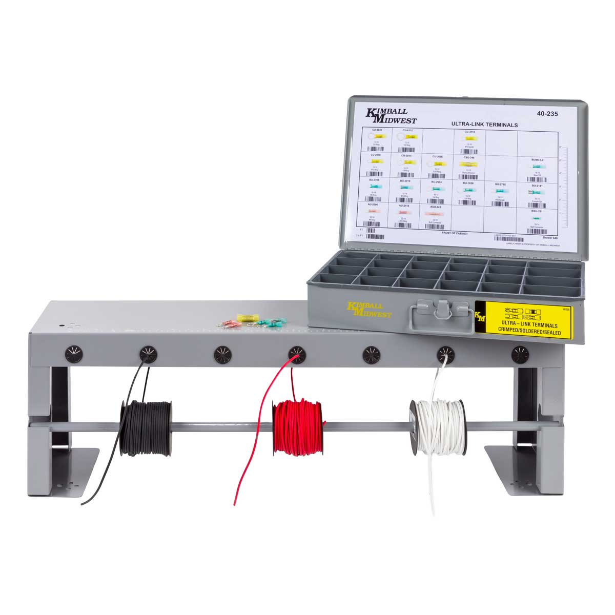 Crimp & Solder Terminals & 14 AWG Cross-Link Wire Bundle - Kimball Midwest