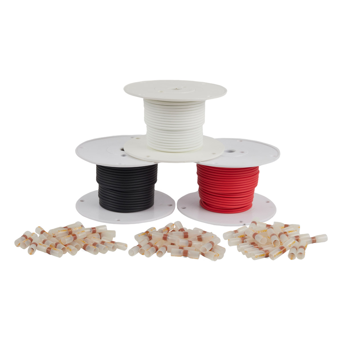 12-10 AWG Solderconn™ Visual Indicator Butt Connector & Wire Bundle ...