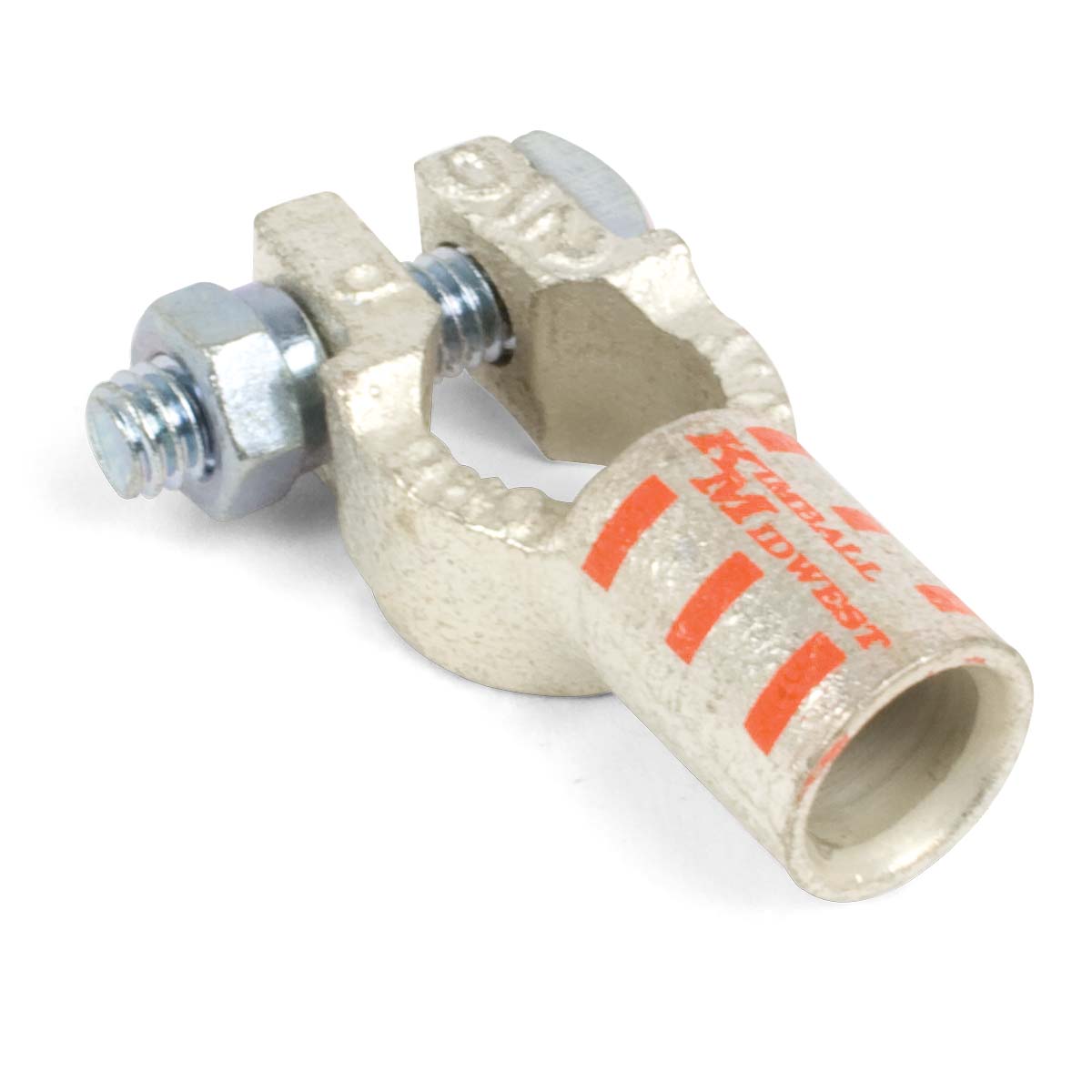 4 AWG Kim-Tech Heavy Duty Straight Barrel Universal Tin Plated Battery ...