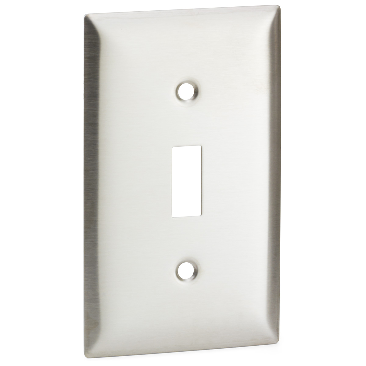 18-8 Stainless Steel 1 Gang Switch Plate - Kimball Midwest