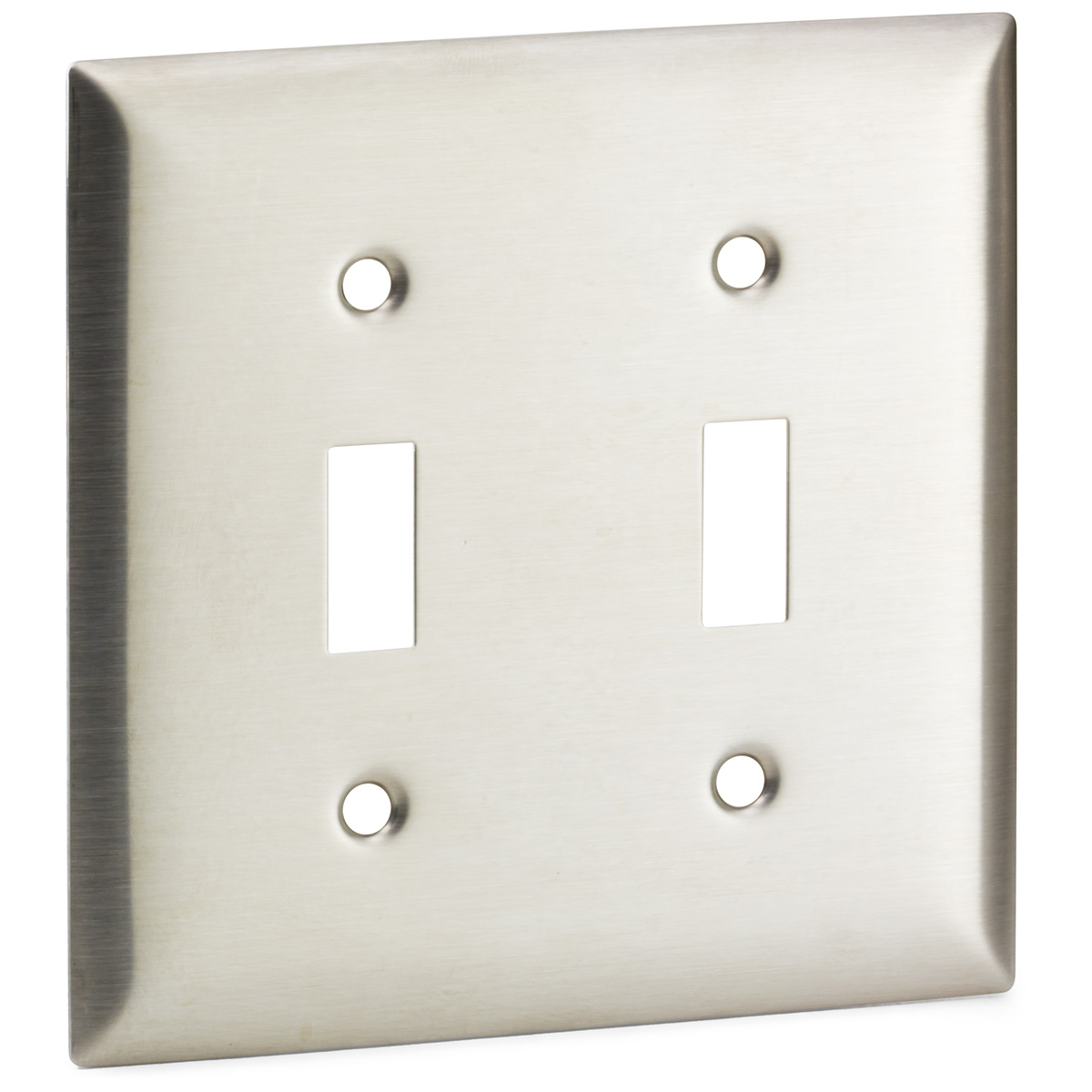 Stainless Steel 2 Gang Switch Plate - Kimball Midwest