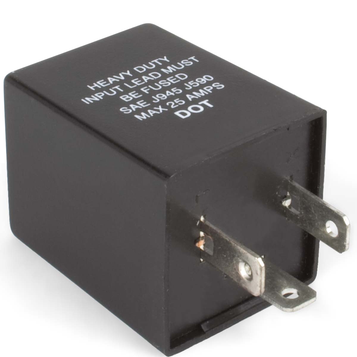 12 Volt 25 Amp 3 Pin Square Heavy Duty Heavy Duty Flasher - Kimball Midwest