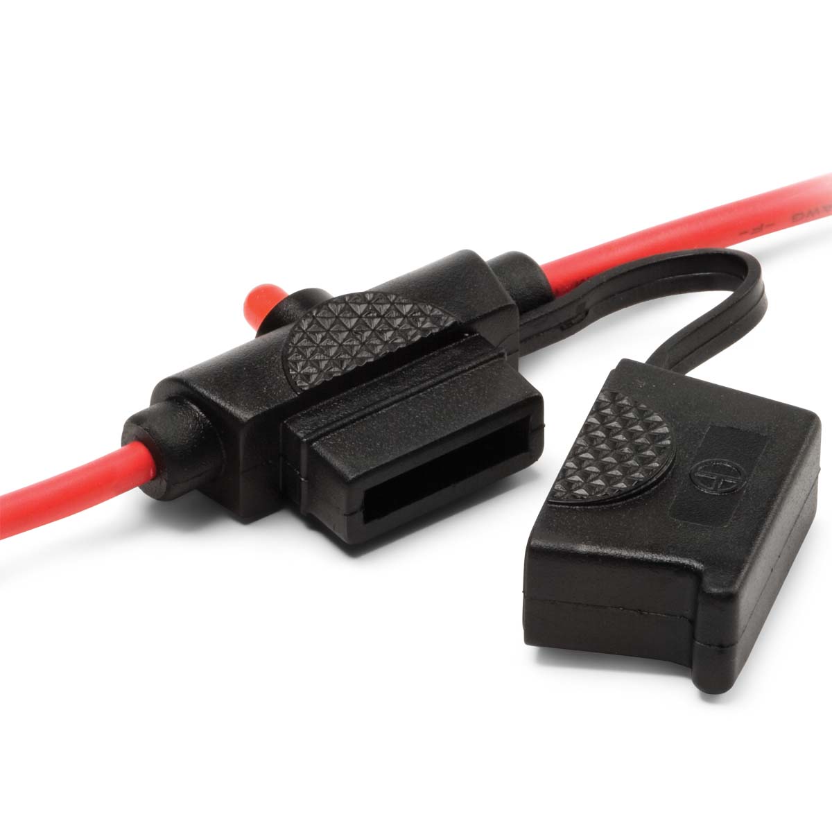 12 AWG 30 Amp ATO Blo-N-Glo LED Indicator Fuse Holder - Kimball Midwest