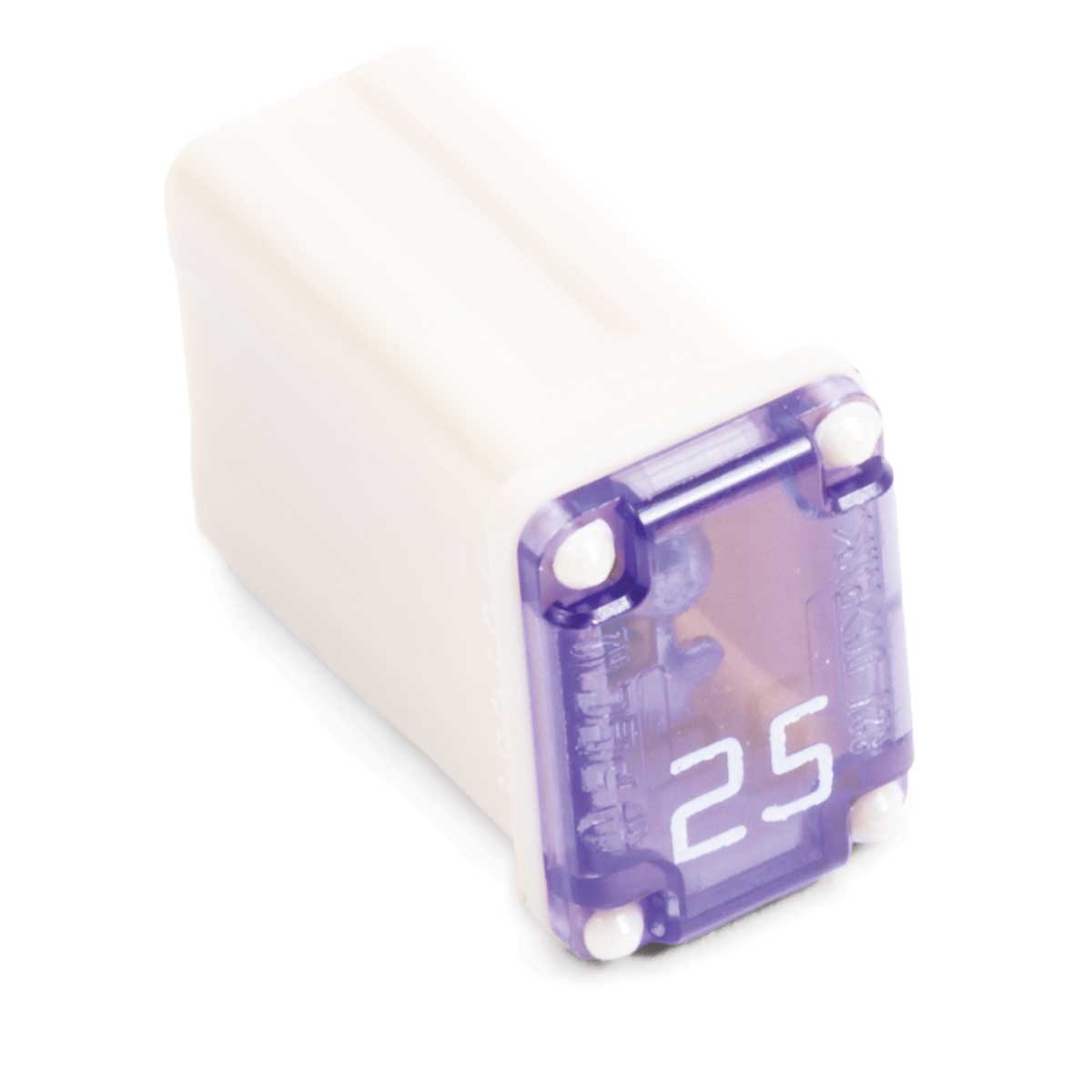 25 Amp White FMM Fuse - Kimball Midwest