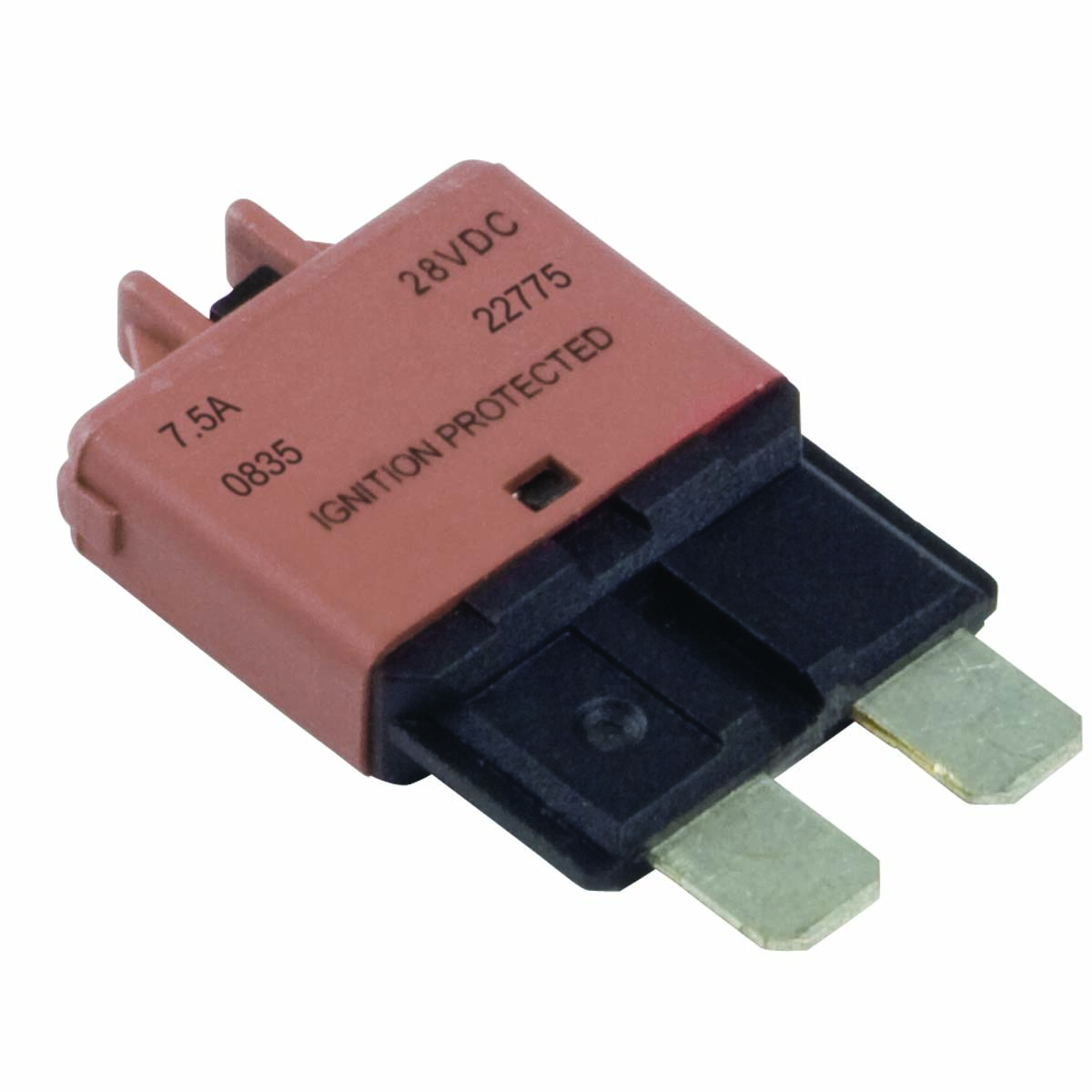 Type 3 Brown 7-1/2 Amp Low Profile ATO/ATC Circuit Breakers - Kimball ...