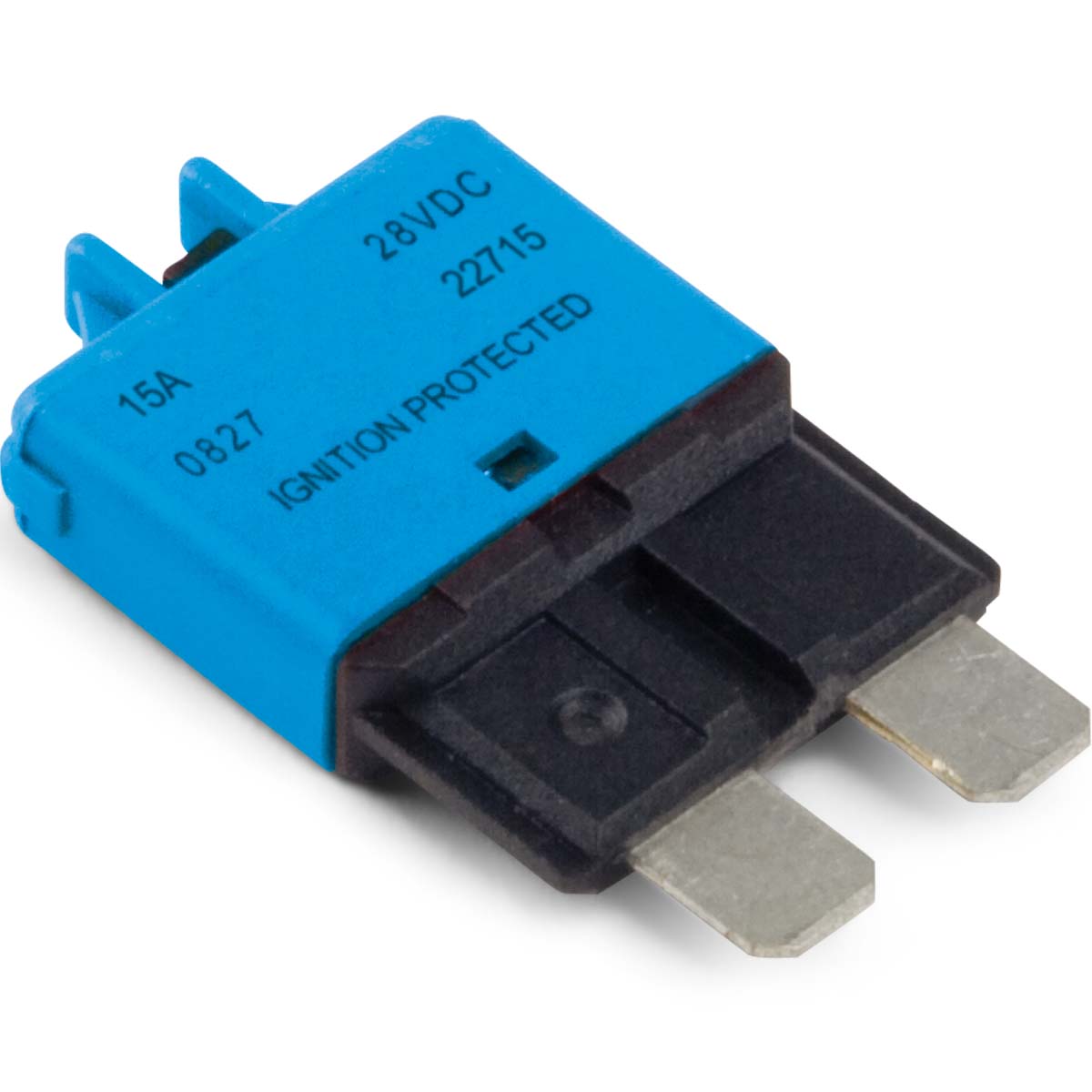 Type 3 Blue 15 Amp Low Profile ATO/ATC Circuit Breakers - Kimball Midwest