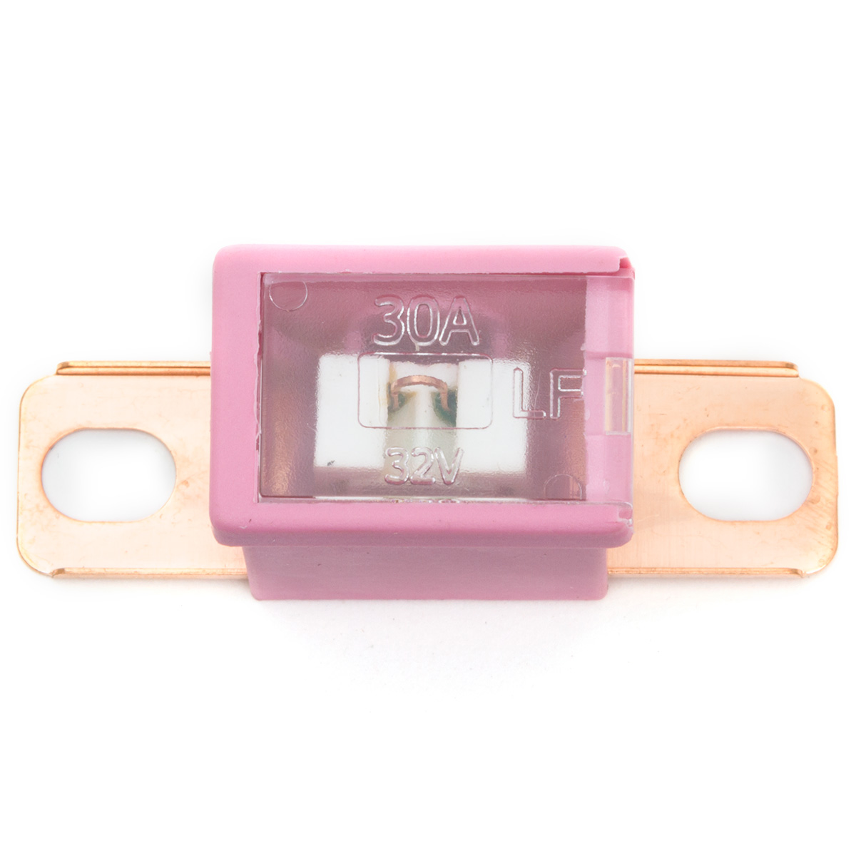 30 Amp Pink PAL Auto Link Fuse - Short Bent (9/16") - Kimball Midwest