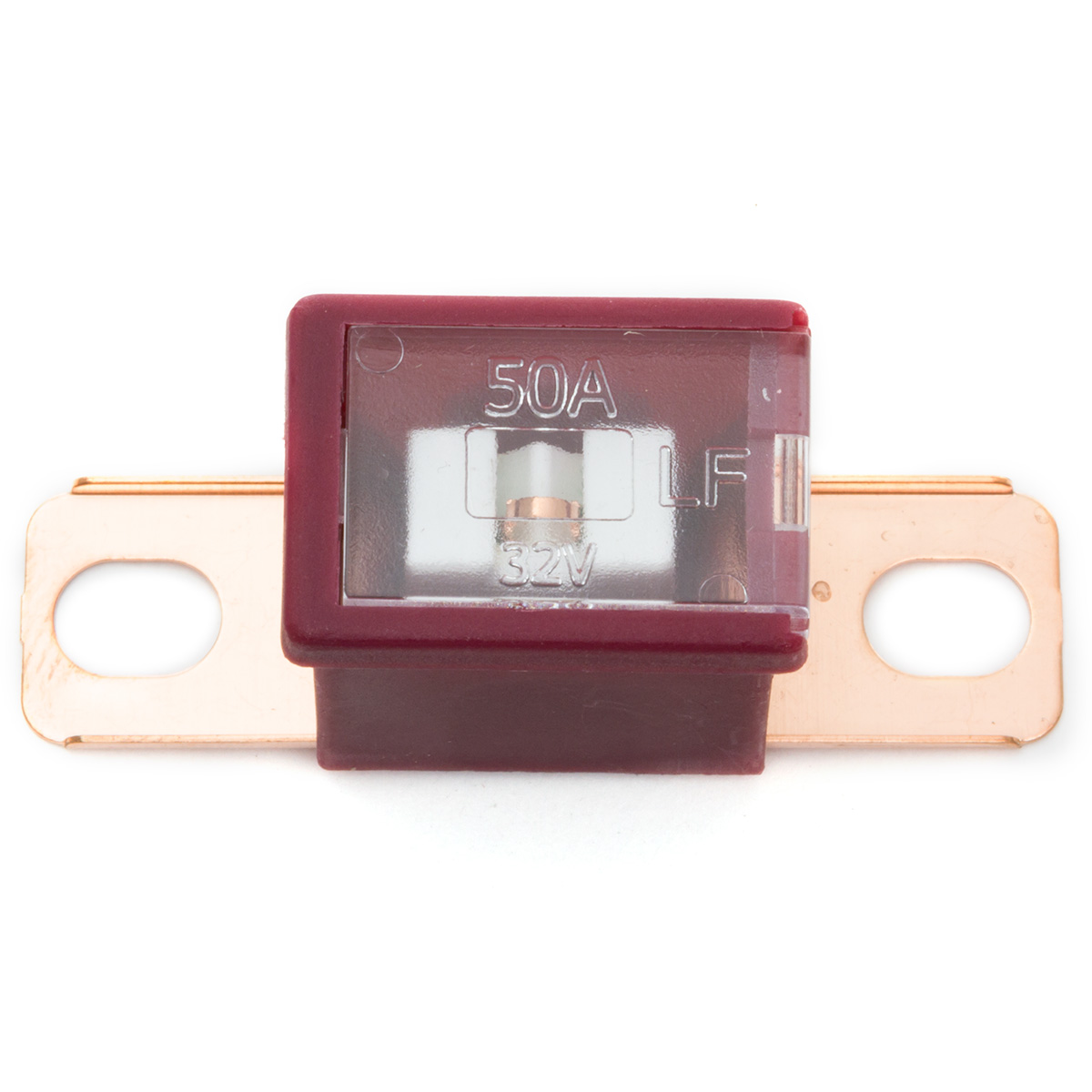 50 Amp Red PAL Auto Link Fuse - Short Bent (9/16") - Kimball Midwest