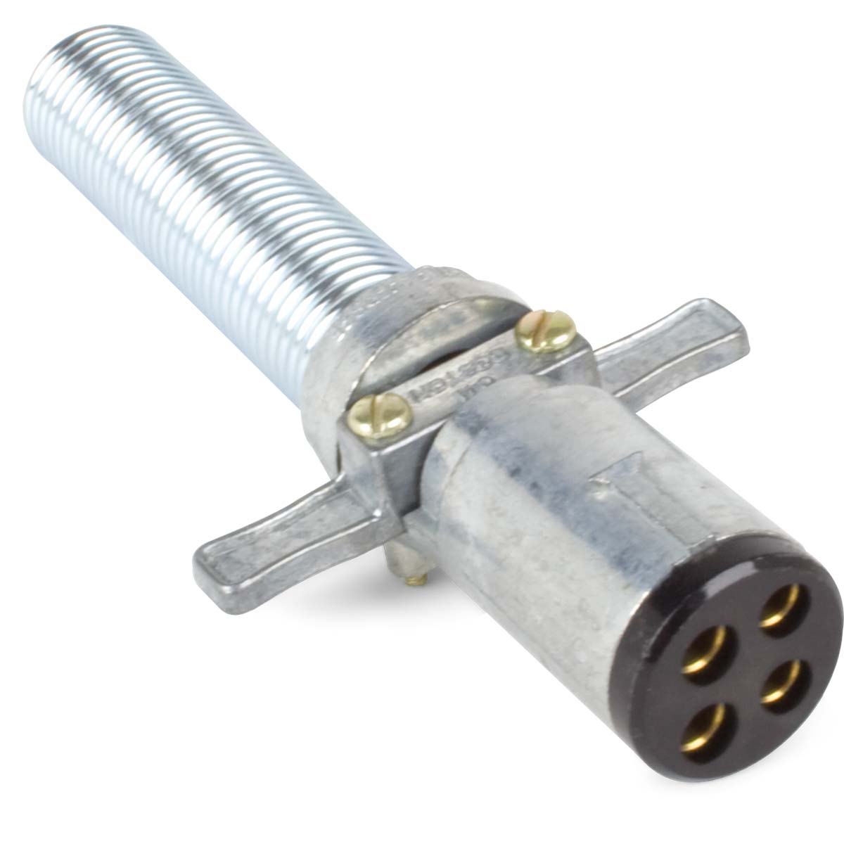 4 Pole Tractor / Trailer Plug with Cable Protection - Kimball Midwest