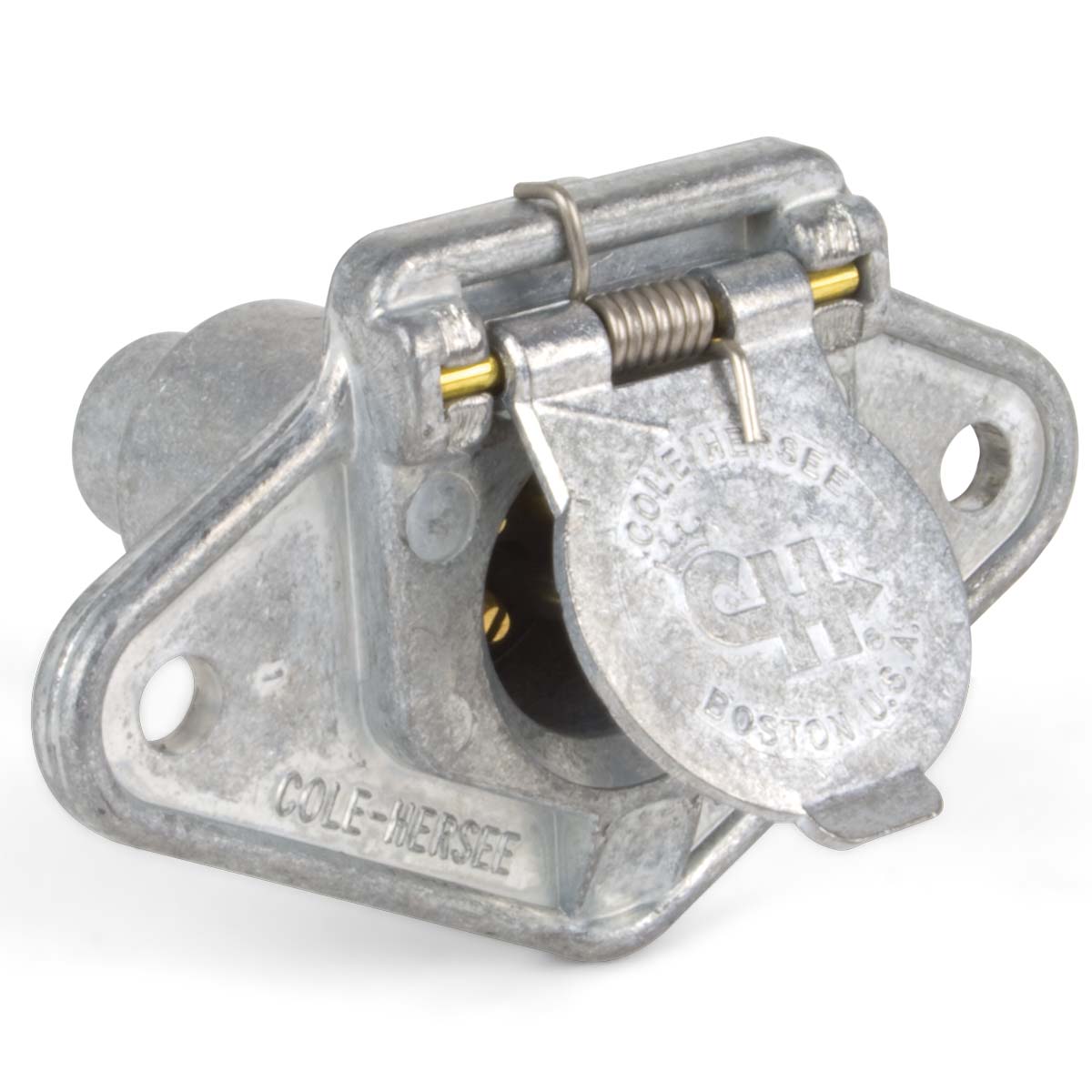 4 Pole Tractor / Trailer Socket with Splash Protection - Kimball Midwest