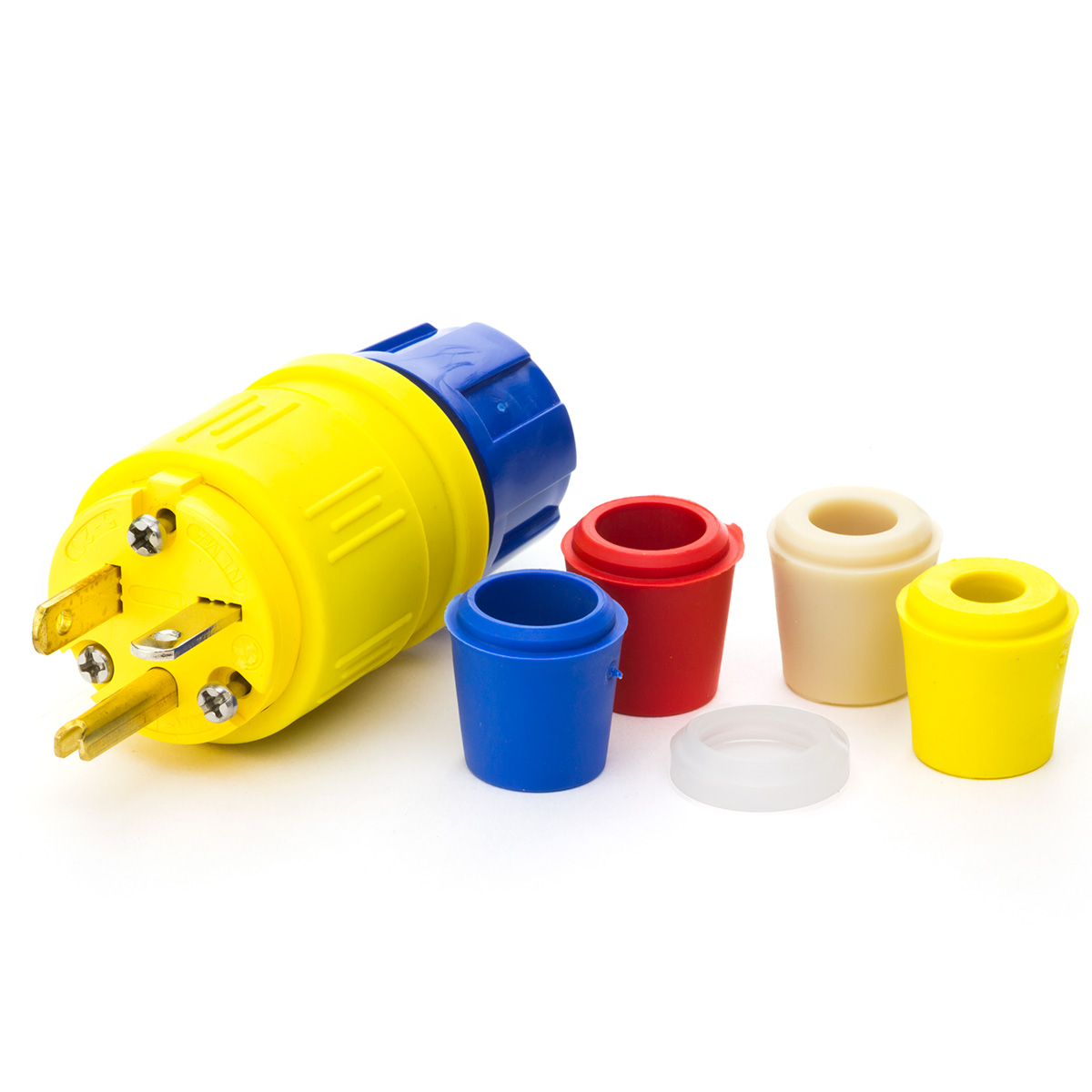 20 Amp Heavy Duty Perma-Link Straight Blade Plug - Kimball Midwest