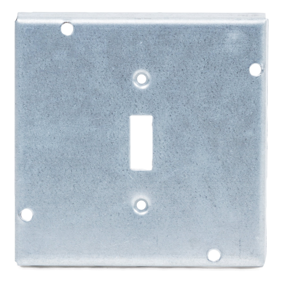 4-11/16" 1 Toggle Switch Square Electrical Work Box Surface Cover ...