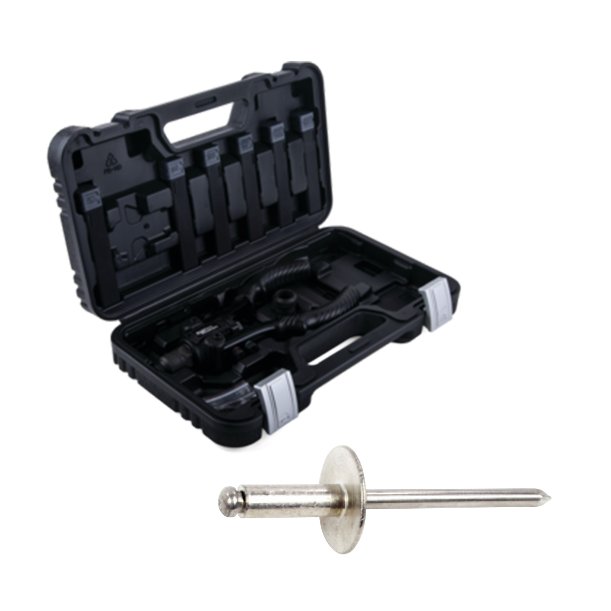 1/8 - 3/16 Blind Rivet Assortment and Rivet Installation Tool Bundle ...