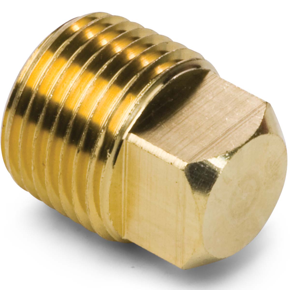 1/4" Brass Pipe Square Head Plug - Kimball Midwest