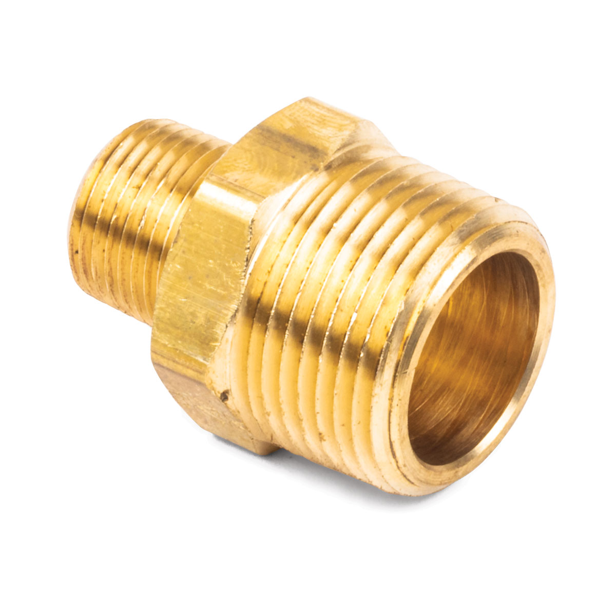 3/4 x 1/8 Brass Pipe Hex Nipple - Kimball Midwest