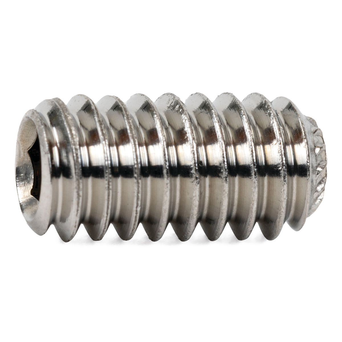 #10-24 x 1/2" 18-8 Stainless Steel (USS) Knurled Point Set Screw ...