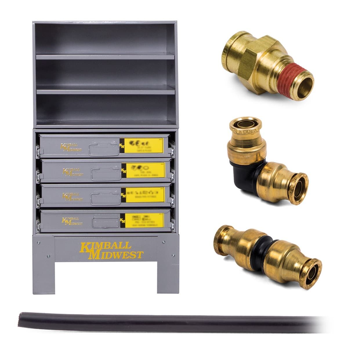 Small Standard DOT Air Brake Fitting Shop Setup - Kimball Midwest