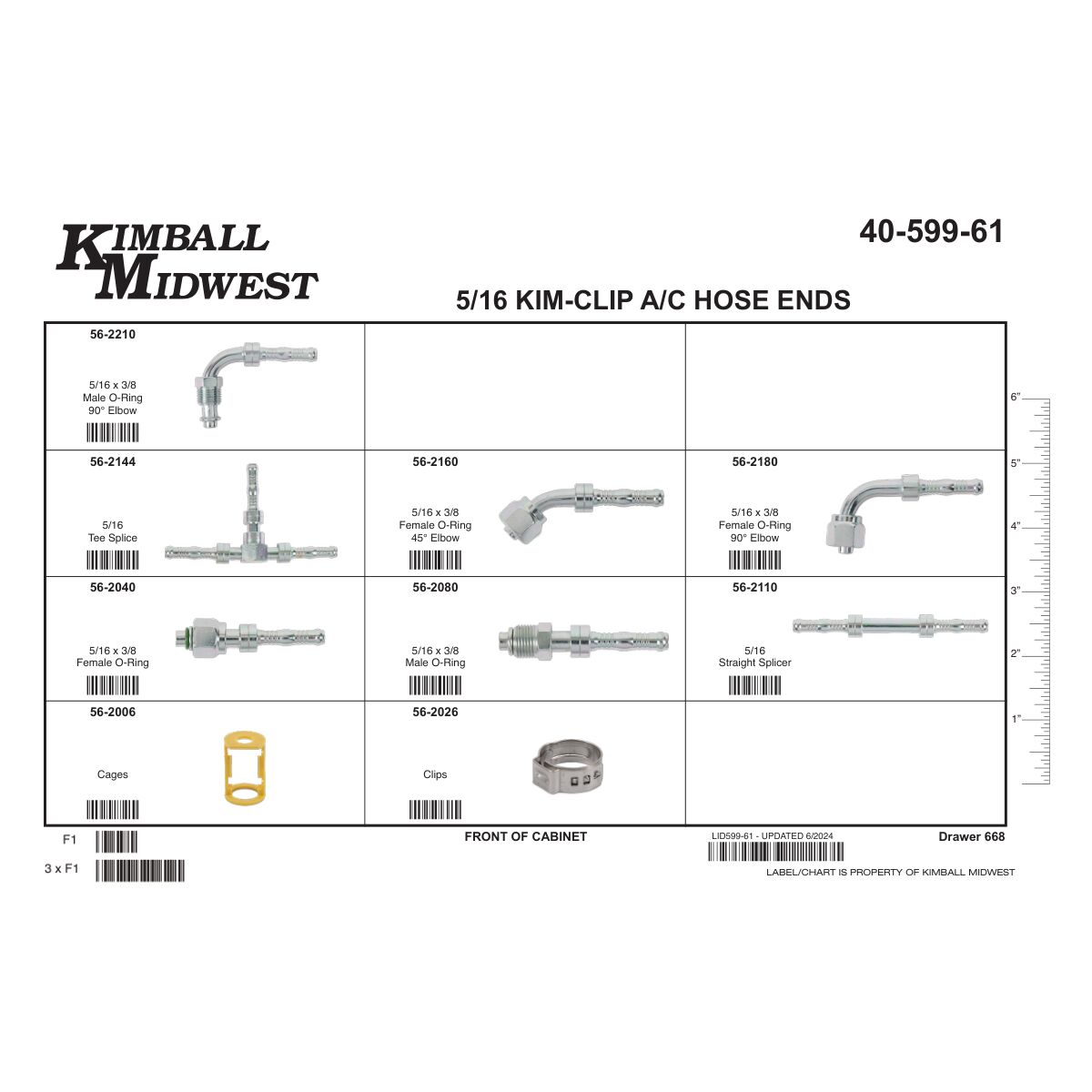 5/16" Kim-Clip Fitting Assortment - Kimball Midwest