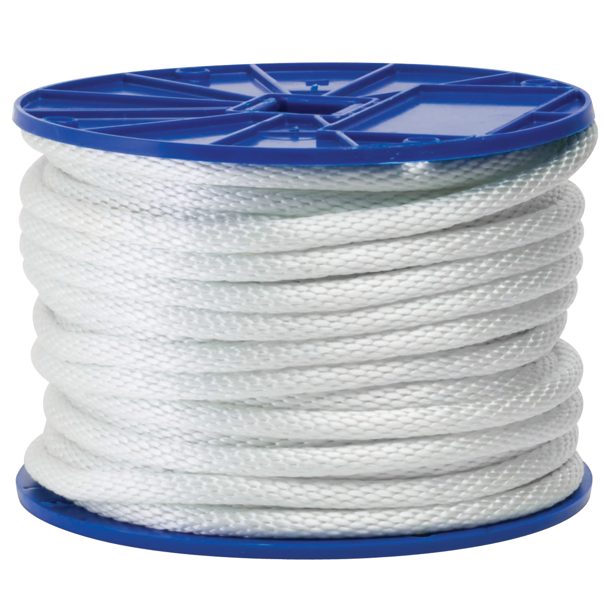 1 2 White Solid Braided Nylon Rope Kimball Midwest 1-2-white-solid-braided-nylon-rope-kimball-midwest