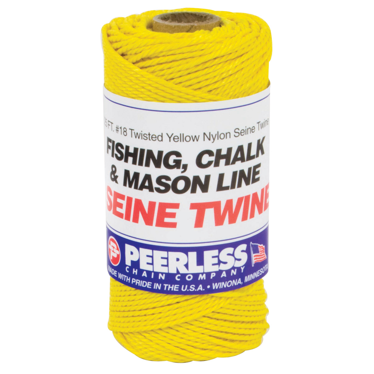 #18 Yellow Nylon Twine Mason Line - Kimball Midwest