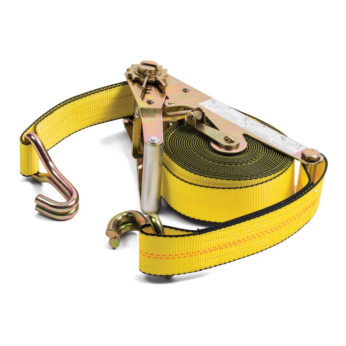 2" x 27' Self Contained U-Hook Ratchet Strap - Kimball Midwest