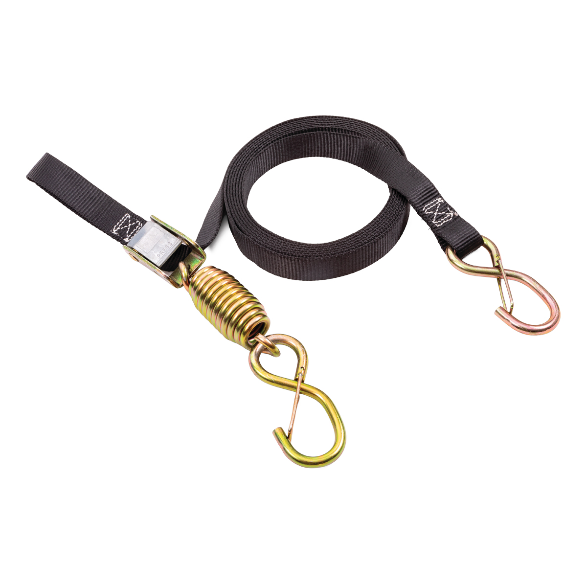 1" x 12' Spring-Loaded Cam Buckle Strap - Kimball Midwest