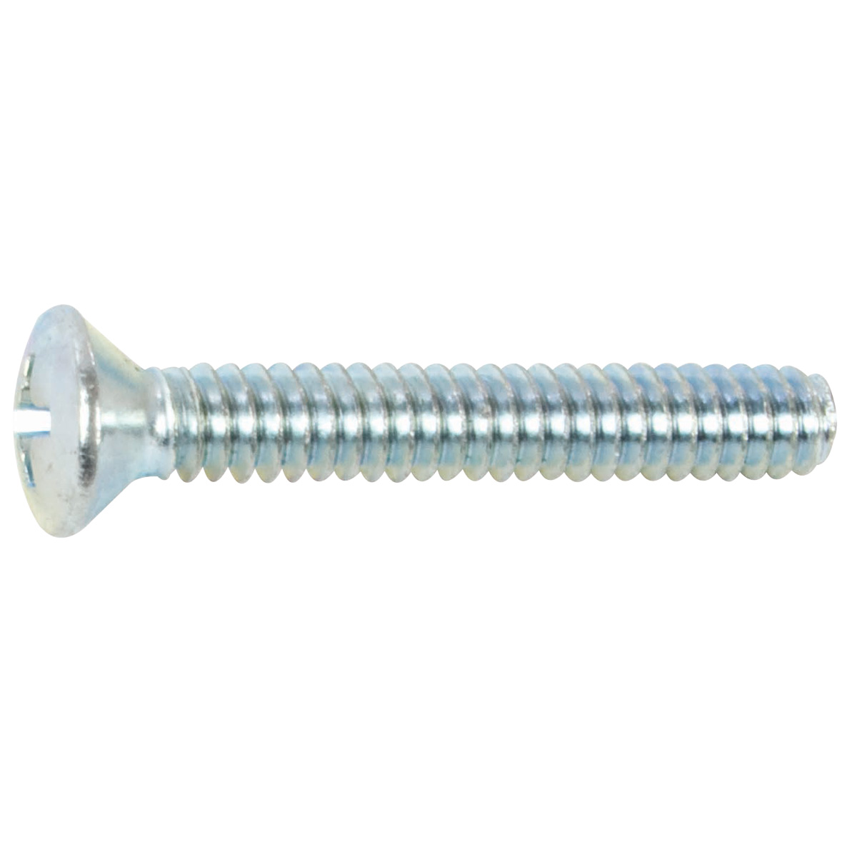 #10-32 x 1/2 Phillips Oval Head Machine Screw - 100 Pack - Kimball Midwest