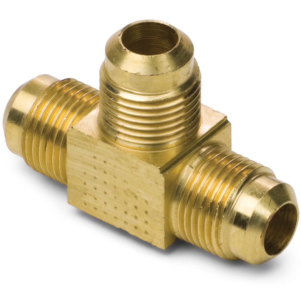 1/2 SAE 45° Flare Brass Union Tee - Kimball Midwest