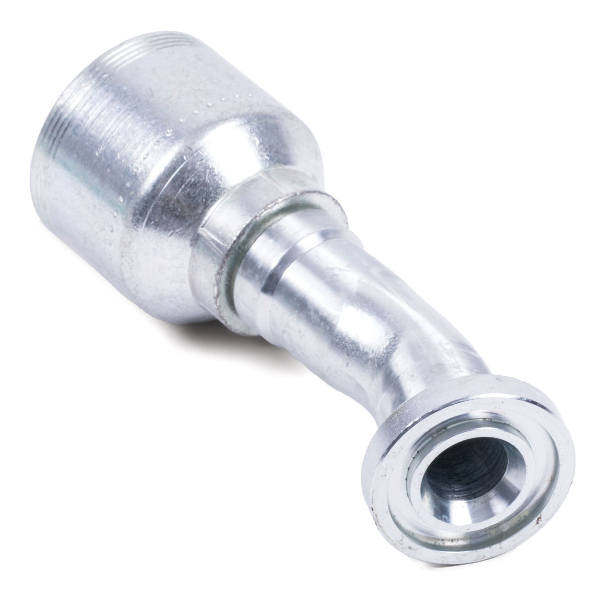 3/4" x 3/4 Split Flange (Code 61) 22-1/2° Hose End - 4S Series ...