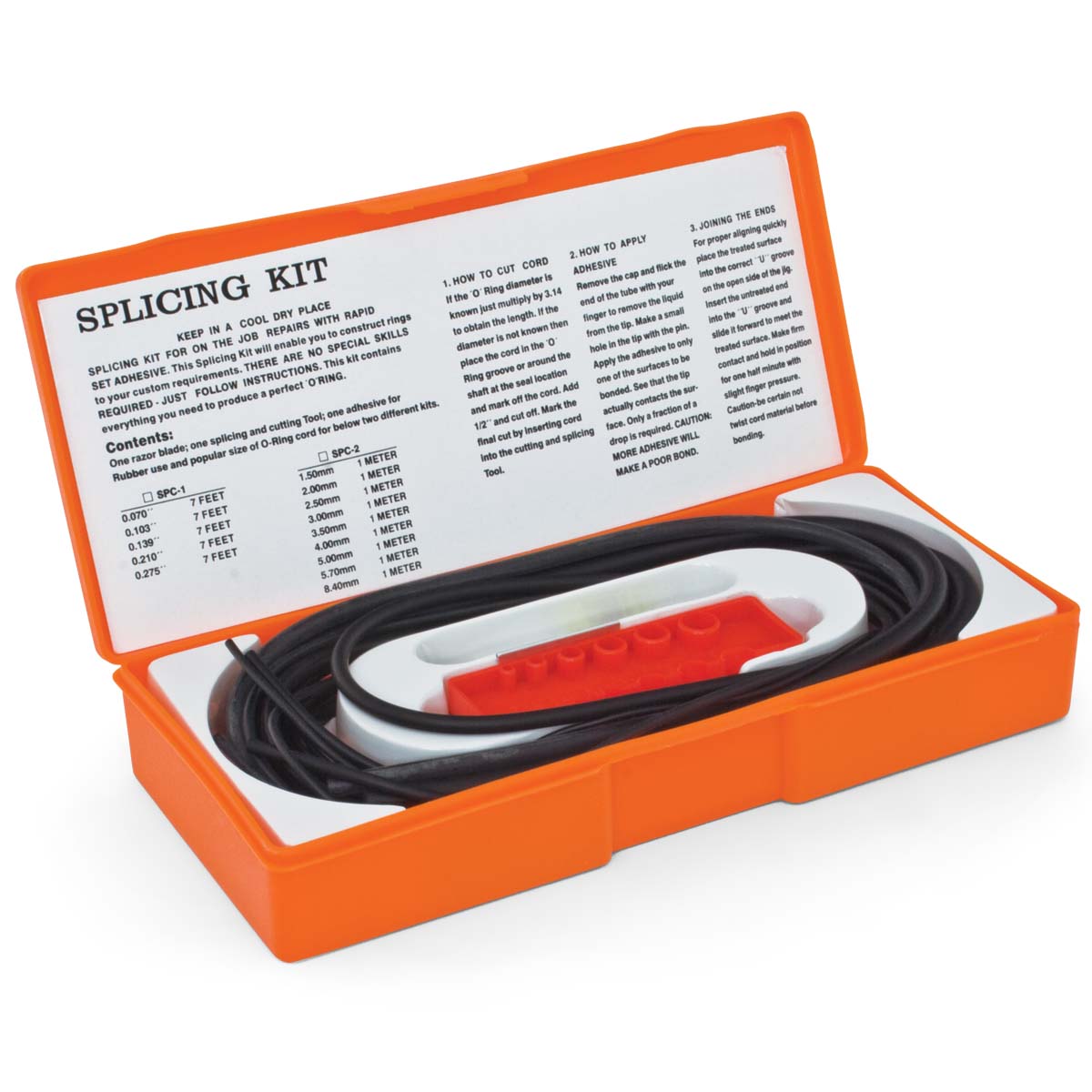 Metric Buna-N 70 O-Ring Splicing Kit - Kimball Midwest