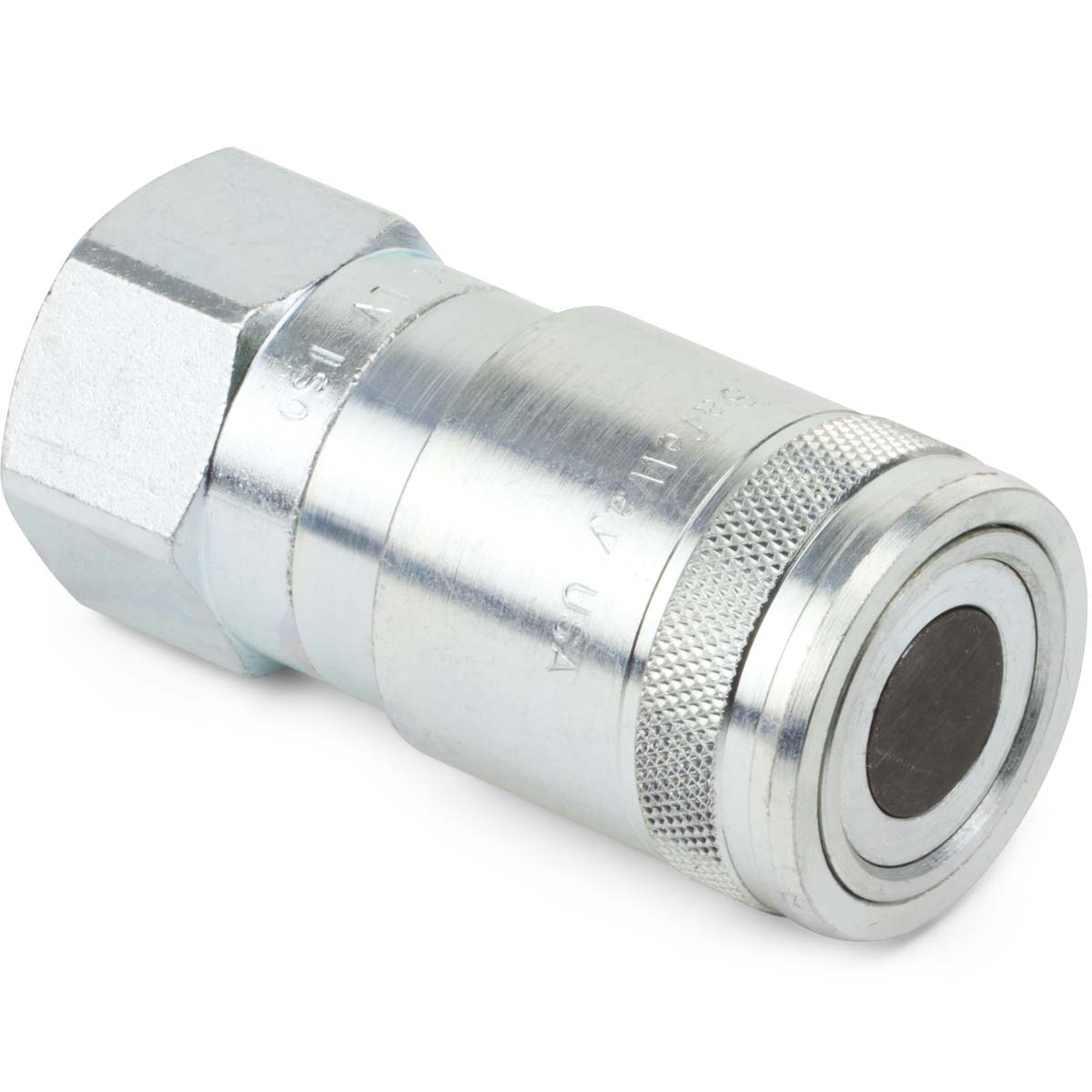 3/4" x 3/4"-14 Flat Face Hydraulic Female Coupler - FFE Series ...