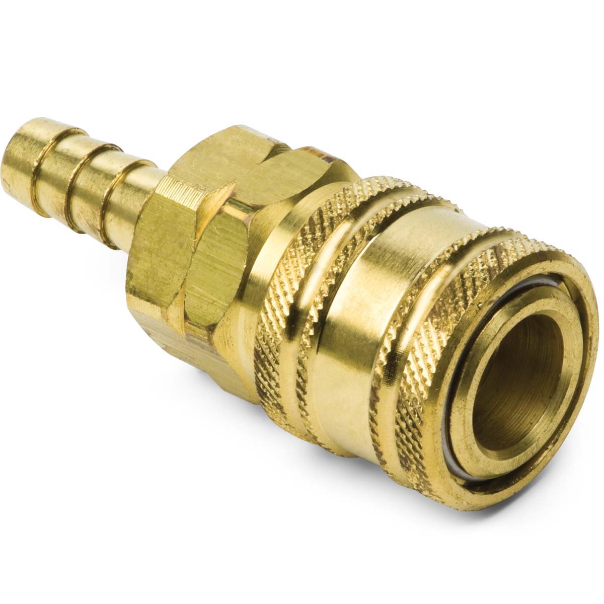 3/8 Industrial Interchange Barb Type Air Coupler - Kimball Midwest