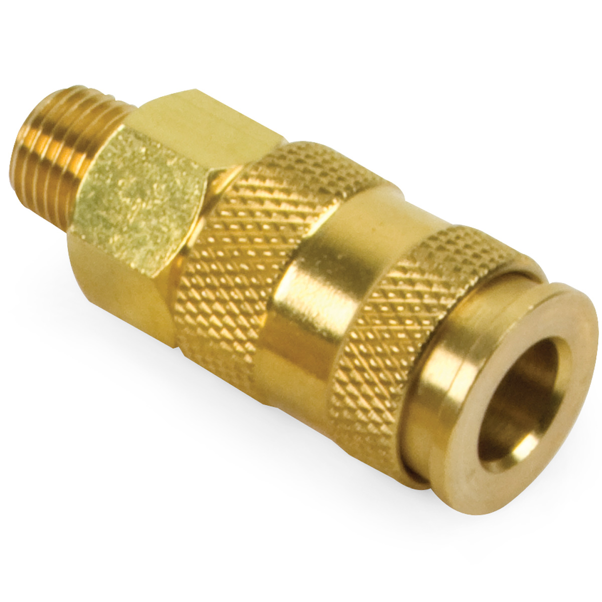 1/4 Industrial Interchange High Flow Male Air Coupler - Kimball Midwest